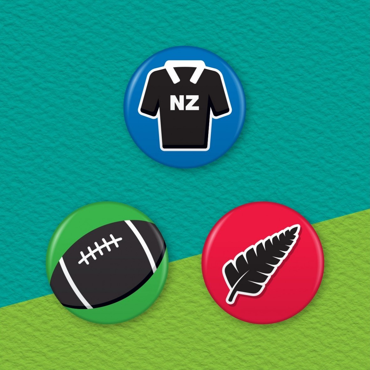 Kiwi Gifts, NZ Rugby Badges, Kiwiana | Badger Badges
