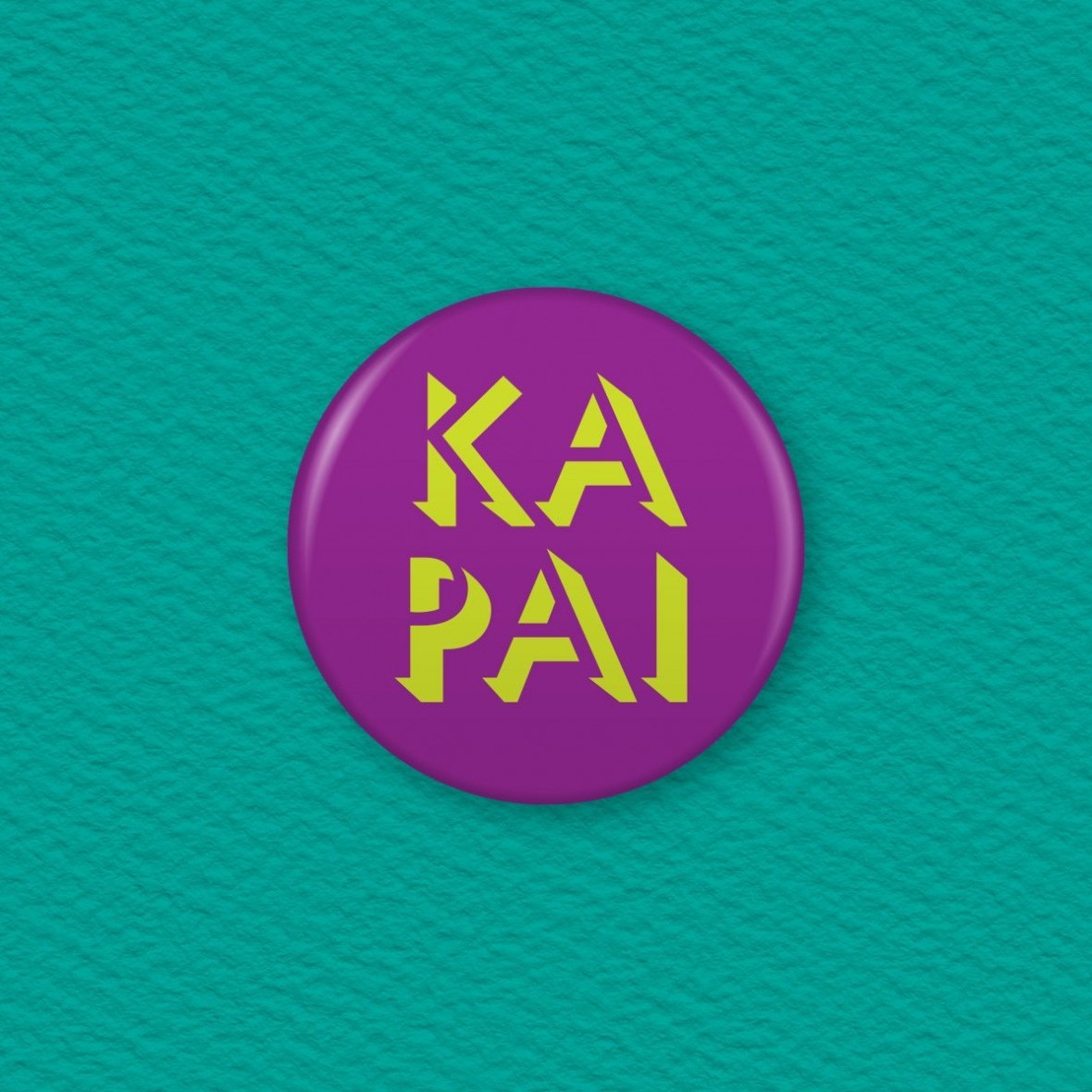 Ka Pai Button Badge | Badger