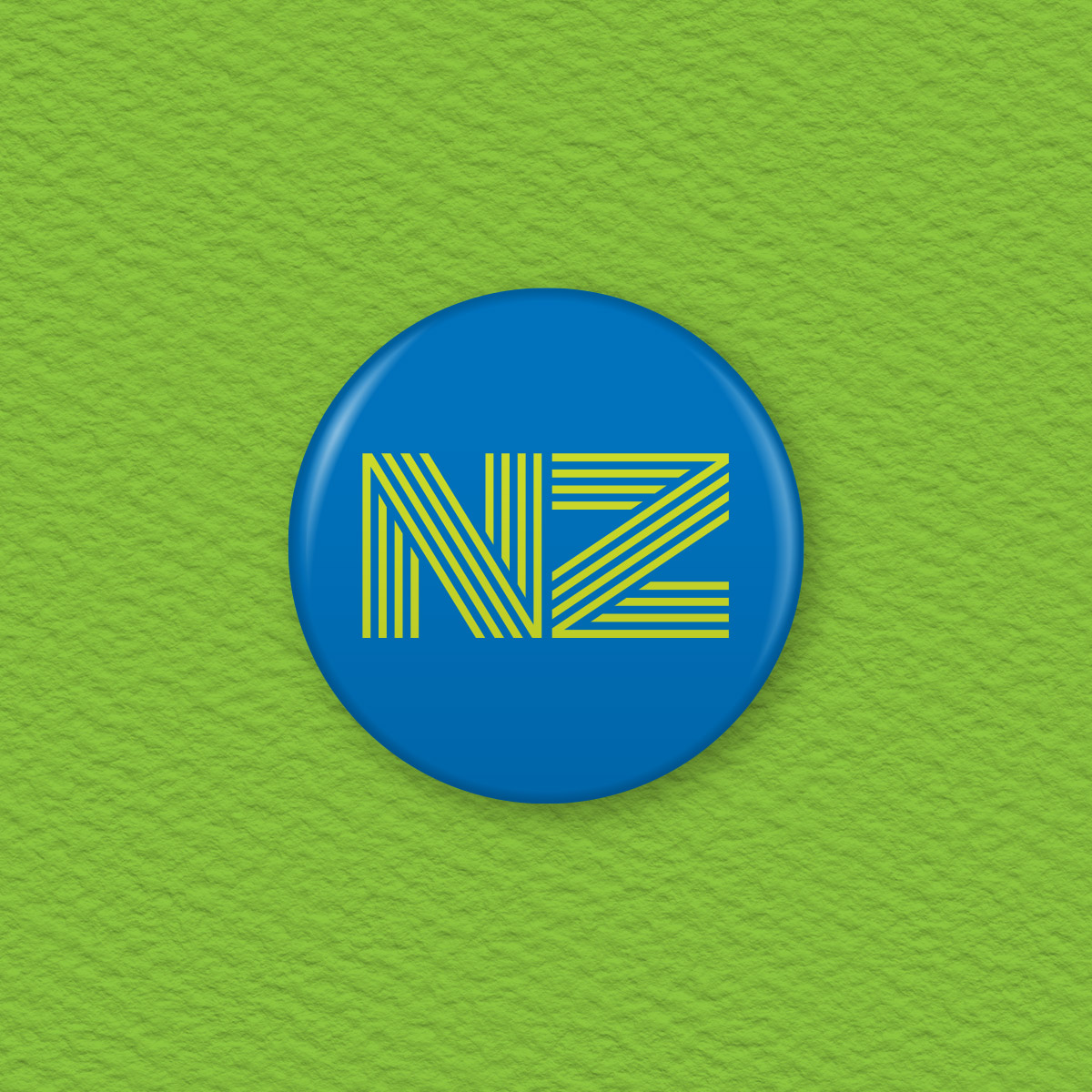NZ Button Badge | Badger