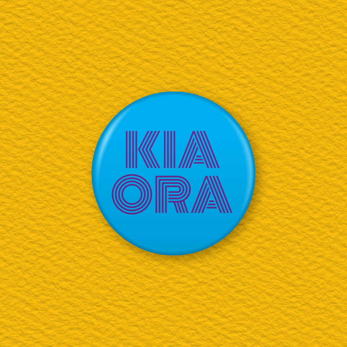 Kia Ora Button Badge | Badger