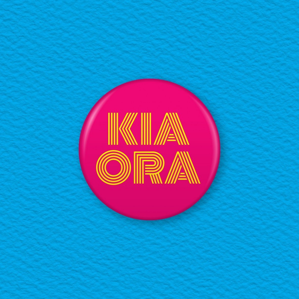 Kia Ora Button Badge | Badger