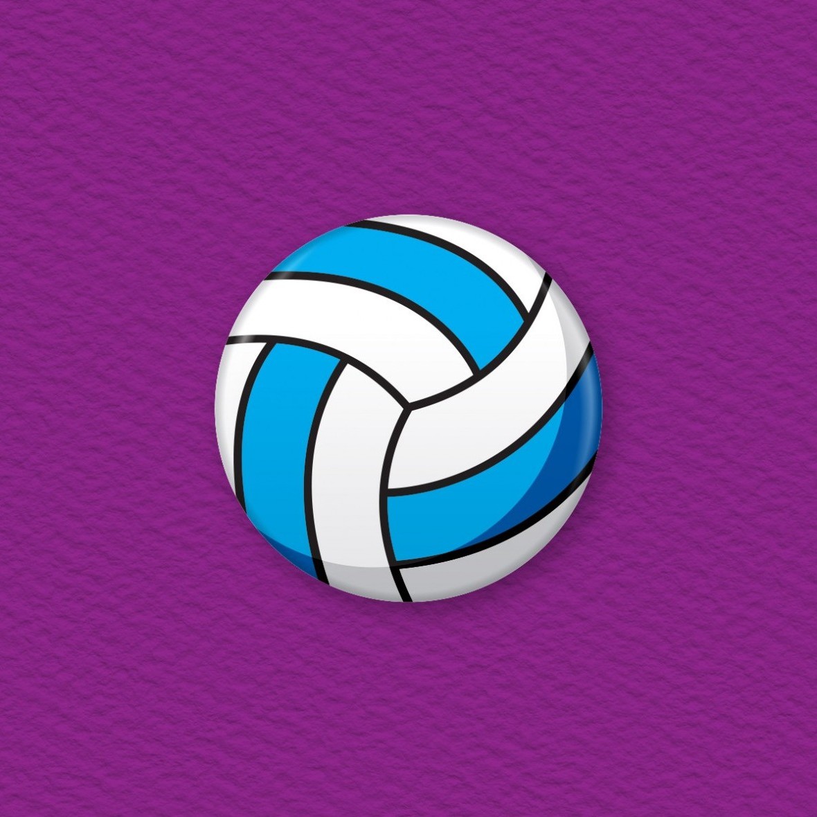 Netball Button Badge | Badger