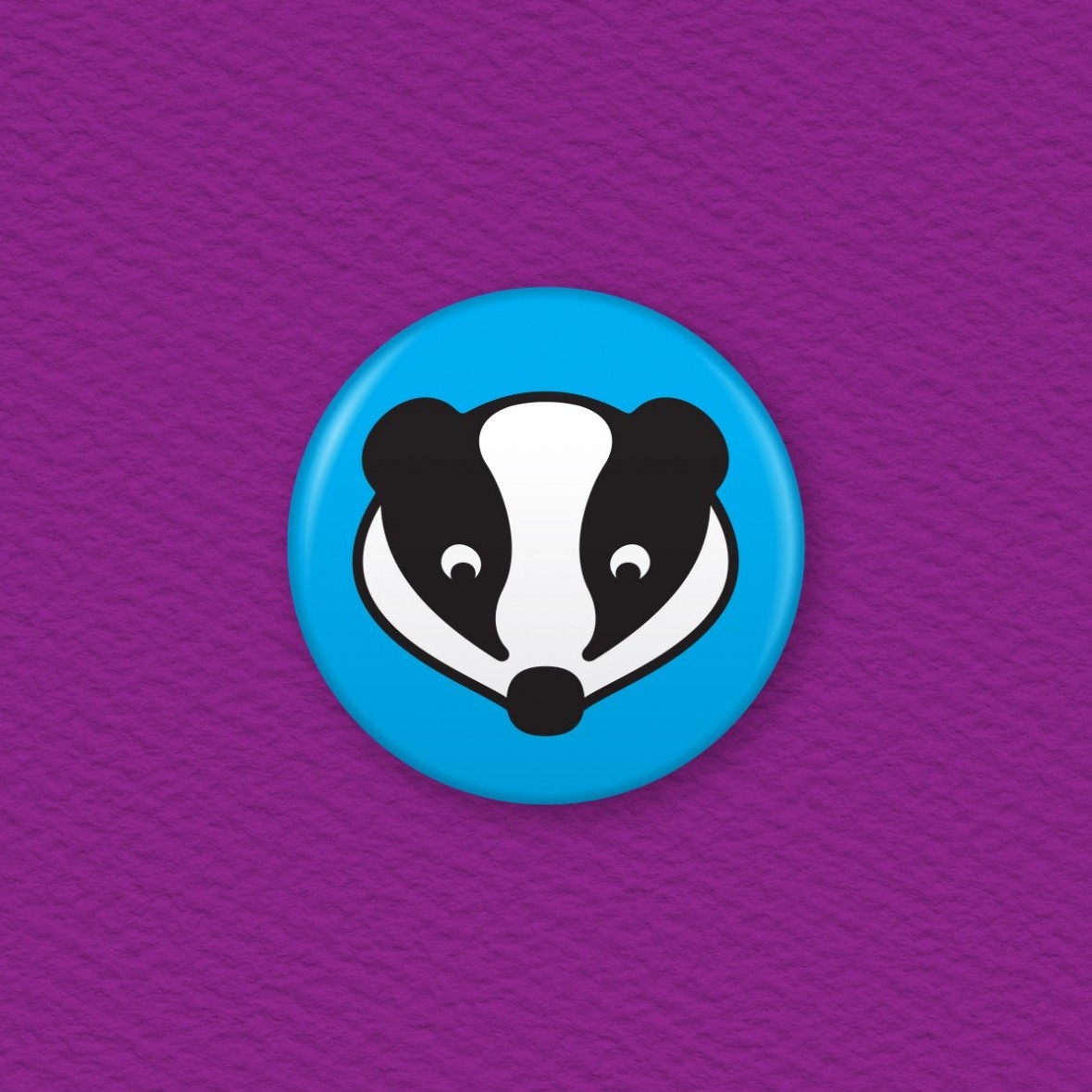 Badger Button Badge | Badger